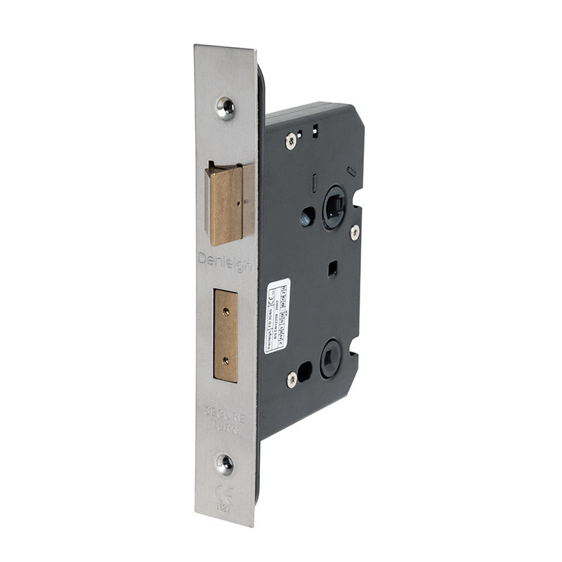 Double Sprung Heavy Duty Bathroom Lock – Denleigh